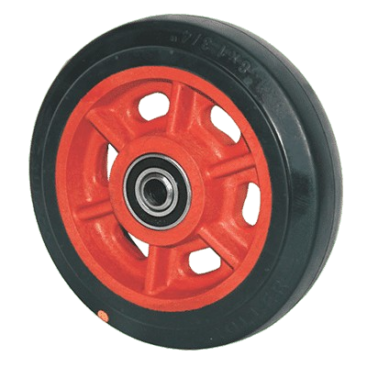 Ruedas RHC Banda de Caucho y Rin de Poliamida ROLLER – SUMIMTEC